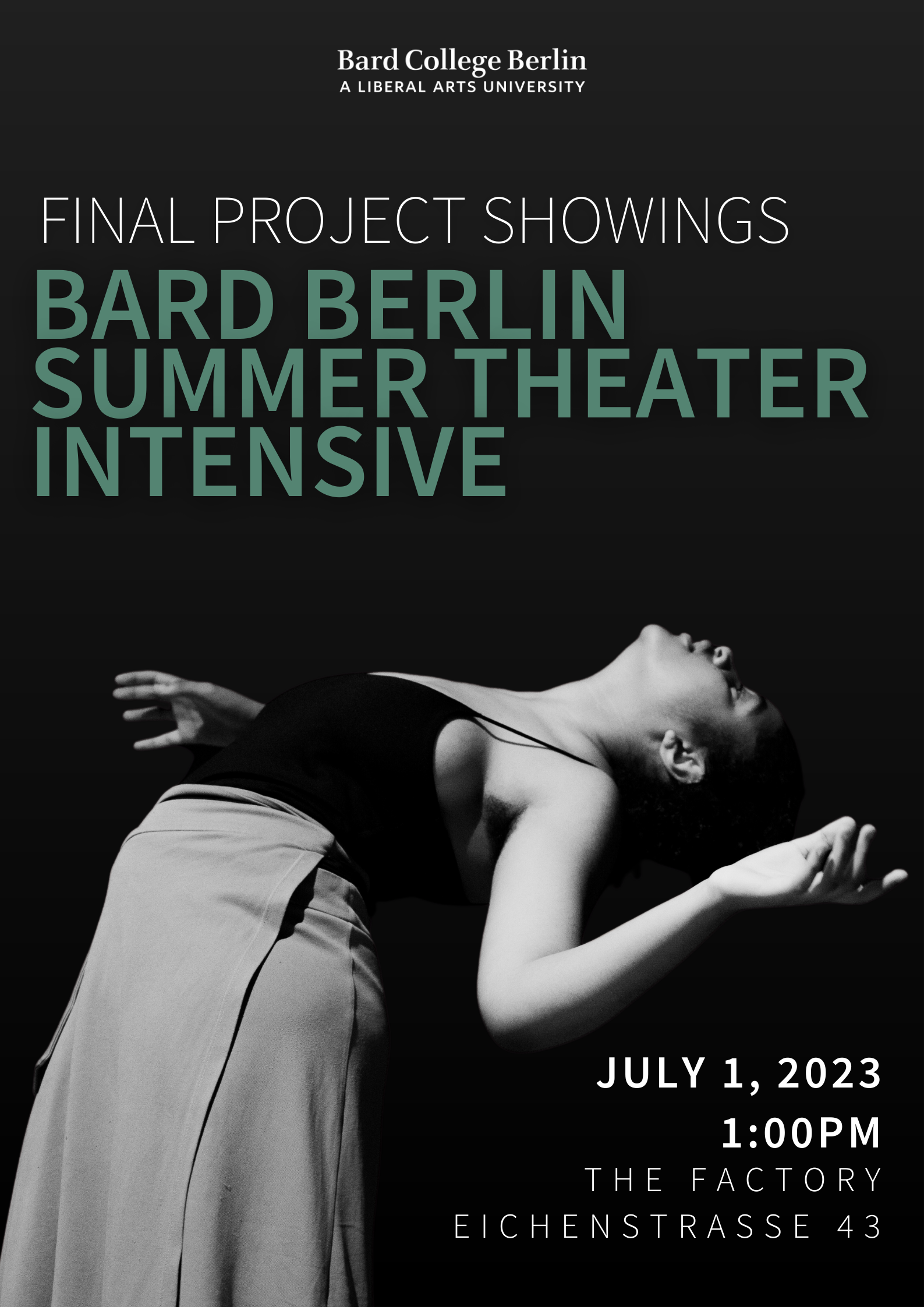 Bard Berlin Summer Theater Intensive Final Project Showings
